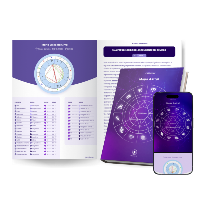 Evoluna - Mapa Astral Completo